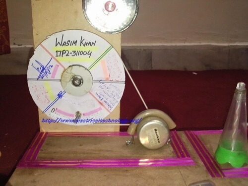 CD Disc Generator - Generator From Motor with CD's Turbine Model