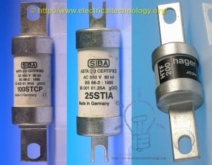 Fuse and Types of Fuses - Construction, Operation & Applications