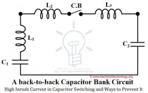 High Inrush Current in Capacitor Switching and Ways to Prevent It.