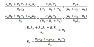 Star to Delta & Delta to Star Conversion. Y-Δ Transformation