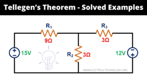 Tellegen’s Theorem - Solved Examples & MATLAB Simulation