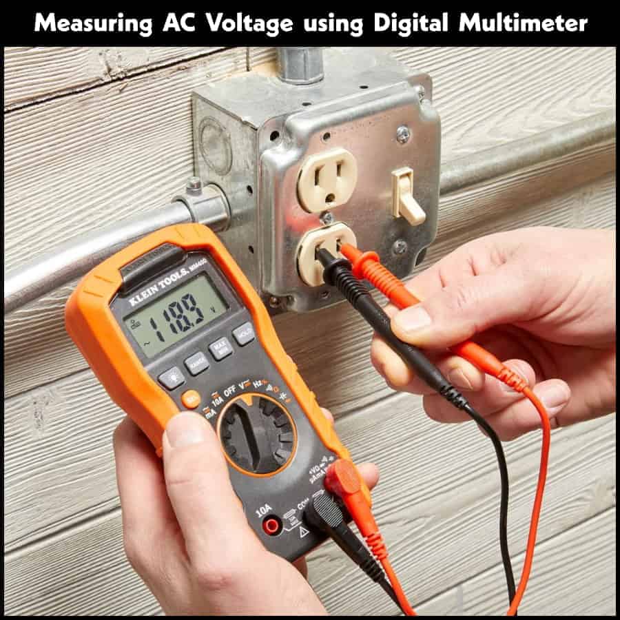 How To Measure Voltage Using Digital Analog Multimeter 