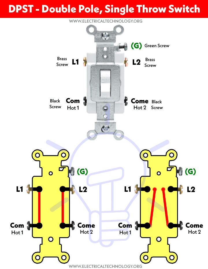 Eaton Double Pole Switch Wiring Diagram Eaton Double Pole Switch Wiring Diagram