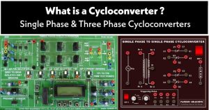 Cycloconverter - Types of Single & Three-Phase Cycloconverters