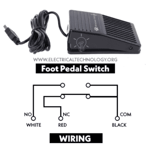 How to Control a Three-Phase Motor Using a Foot Pedal Switch?