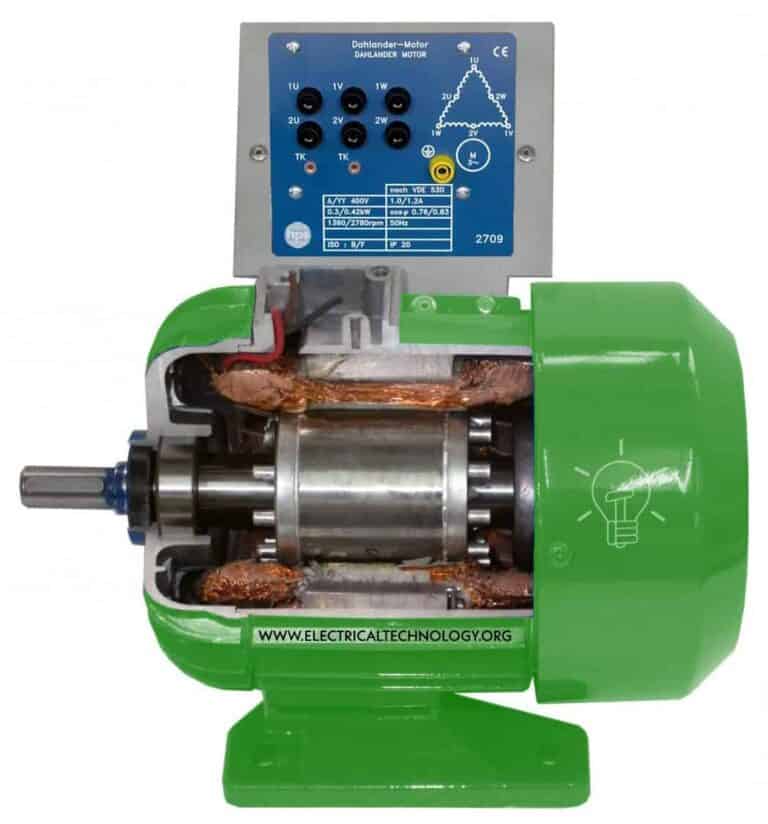 Dahlander Motor: Speed Control using Dahlander Connection