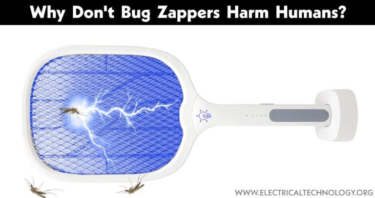 Why Bug Zappers and Fly Swatter Bats Don't Harm Humans?