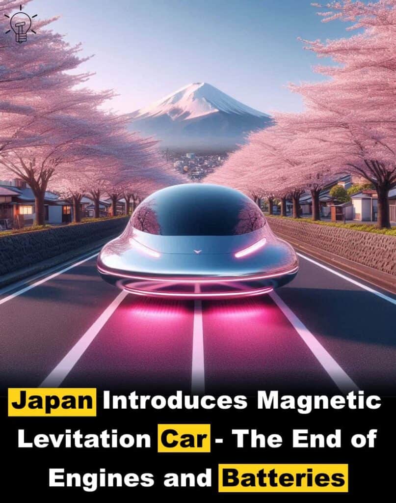 Japan Introduces Magnetic Levitation Car Technology