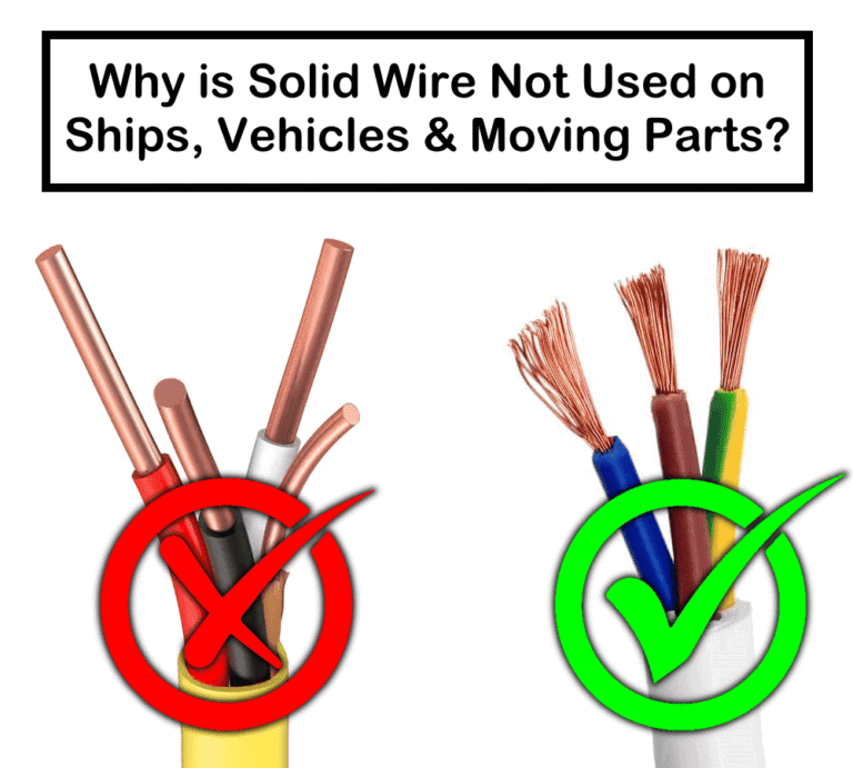 Why is Solid Wire Not Used on Ships, Vehicles & Moving Parts?